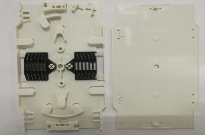 Splice Holder Fiber Optic Termination Boxes ABS Material For Crimp ...