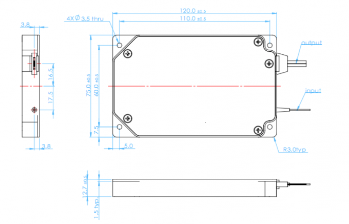 40CH DWDM Athermal AWG Module