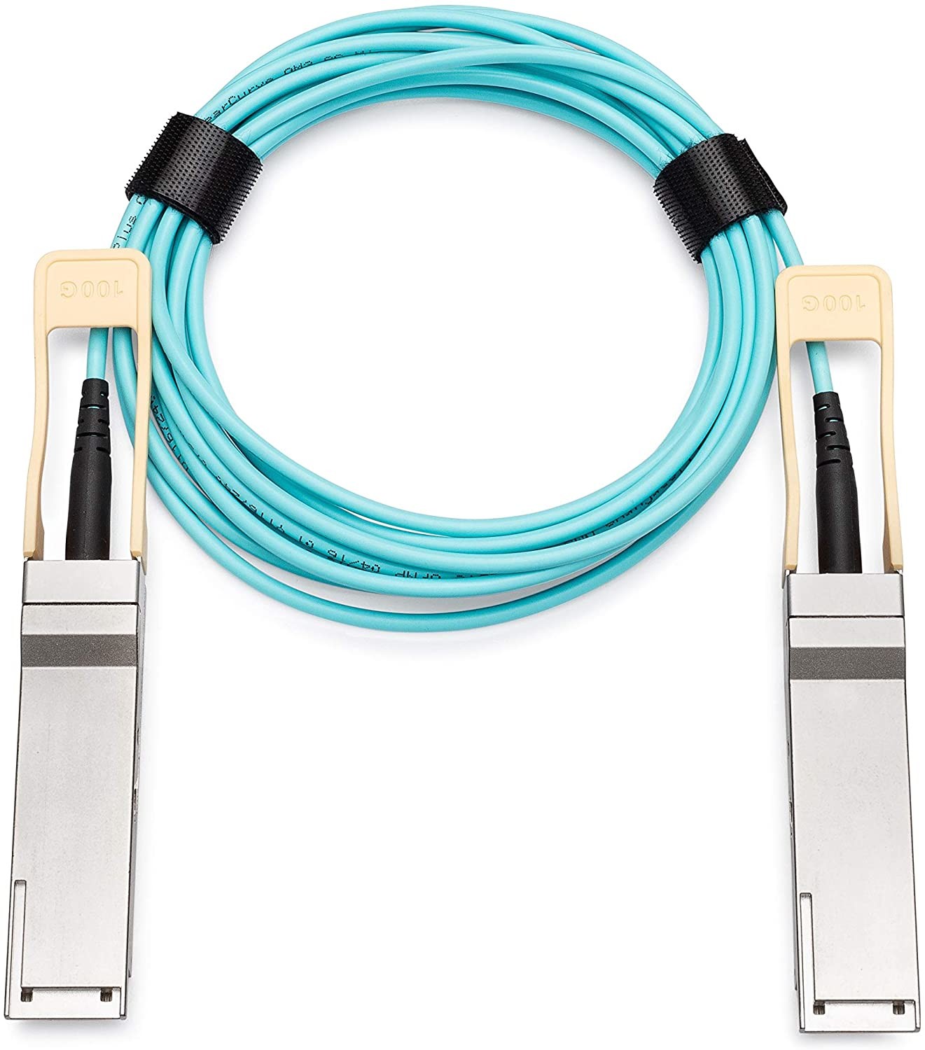 100G QSFP28 AOC Active Optical Cable OM3 OM4 Fiber Upto 100M, Cisco ...