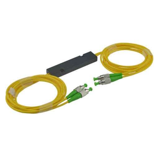 2x2 Fiber Optic Coupler SM Dual Window 1310 / 1550nm 1m With FC/APC ...
